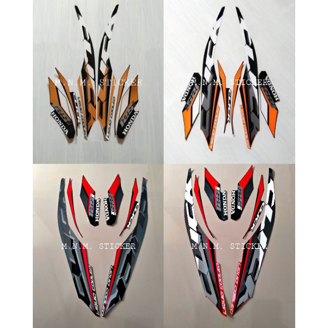 Click 125 Honda Click 125i Decals/Sticker | Shopee Philippines