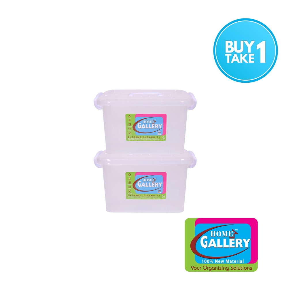 Home Gallery Storage Box with Handle | Capacity: 6L | Dimension: L28 ...