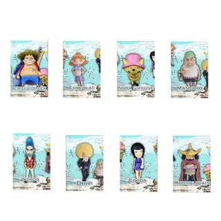 15cm 1Set One Piece Fake Straw Hat Crew Ver. Onepiece FAKE Luffy Zoro ...