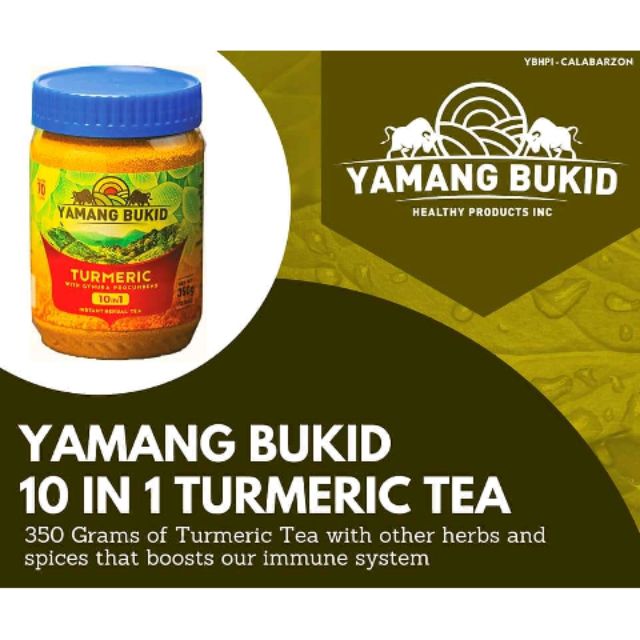 Yamang Bukid 350g Turmeric Tea 10in1 | Shopee Philippines