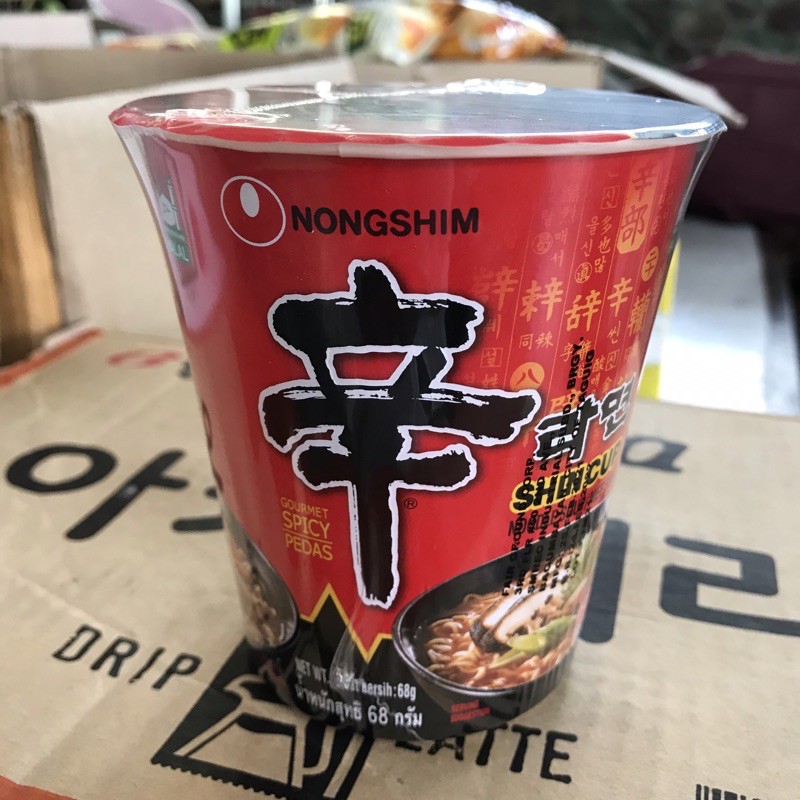 Nongshim | Shin Ramyun - Red Cup Noodles 68g | Shopee Philippines