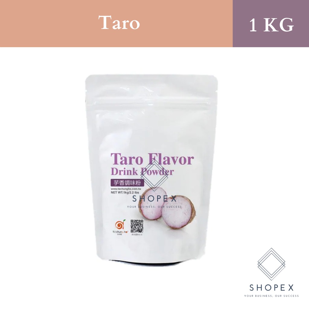 TCH Taro Flavor Powder Drink (1kg) Ta Chung Ho/ for Milk Tea / Frappe ...