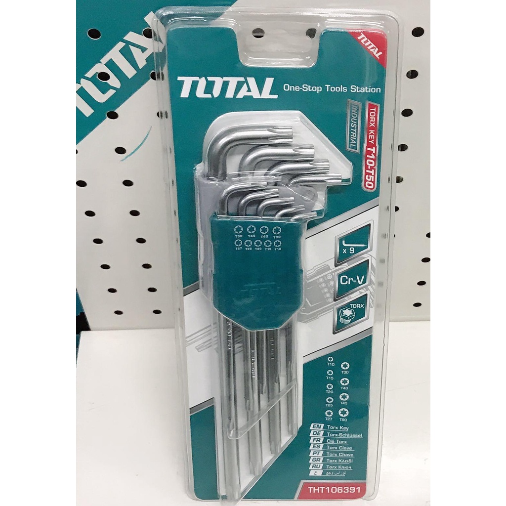 TOTAL torx key flower extra THT106391 industrial supplies | Shopee ...