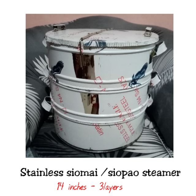 Stainless siomai / siopao steamer Heavy Duty | Shopee Philippines