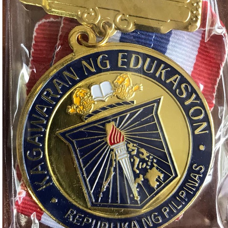 10 PCS KAGAWARAN MEDAL 5CM GOLD\SILVER\BRONZE | Shopee Philippines