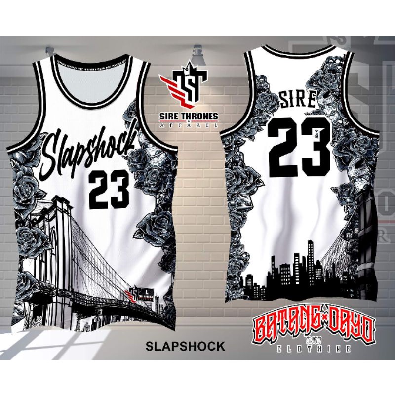 Slapshock Jersey Full Sublimation 3D print BASKETBALL JERSEY Customize ...