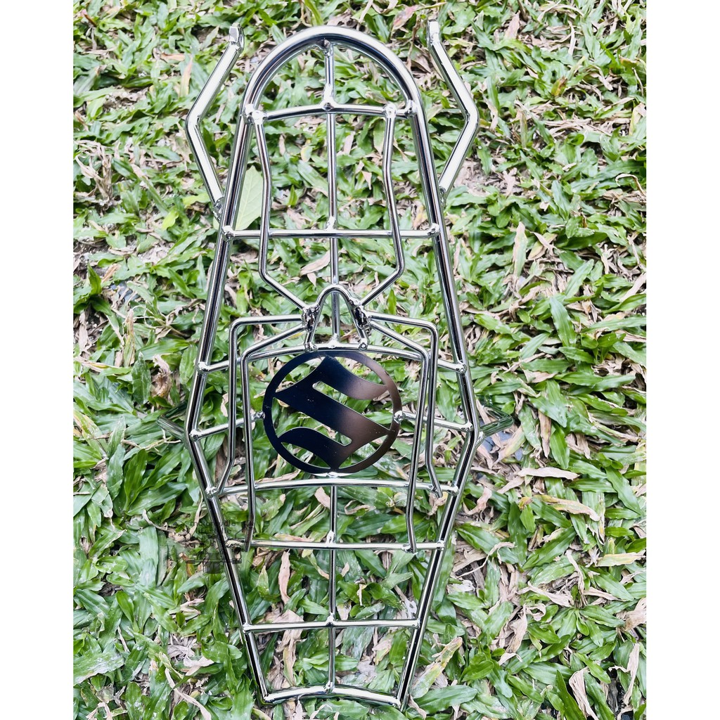 Motorcycle Step Grill Raider 150 (Chrome) | Shopee Philippines