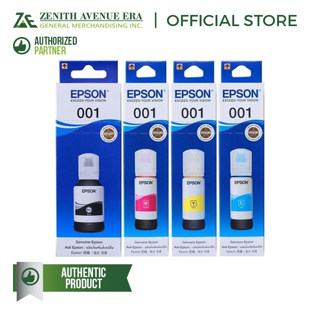 Epson 001 Original/Genuine Ink Epson L4150/L4160 | Shopee Philippines