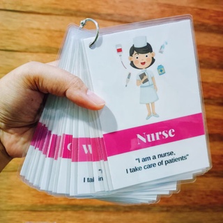 community helper identification educational flashcards laminated ...