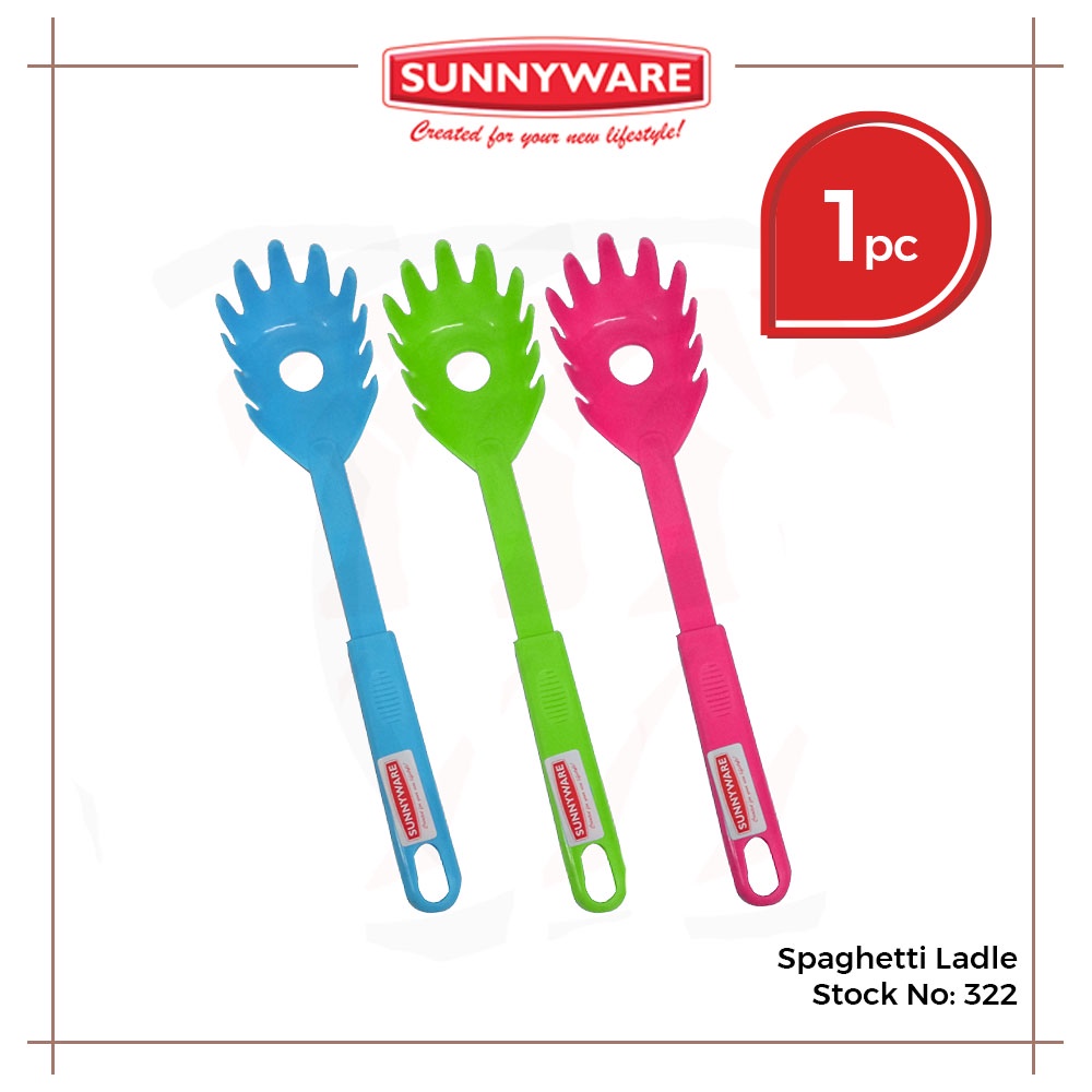 Sunnyware 322 Spaghetti Plastic Ladle | Palabok | Shopee Philippines