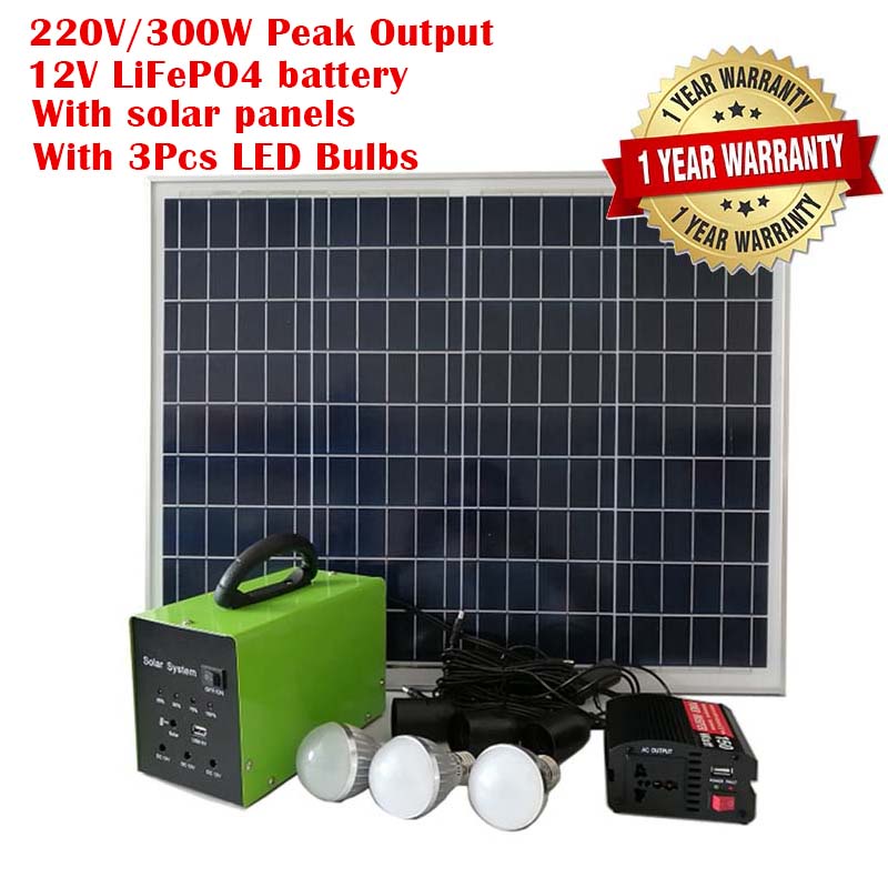 portable solar generator and portable power station with 150W Inverter ...