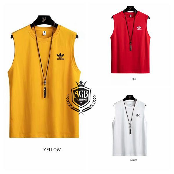 Adidas Sando for men Hot Summer Outfit Muscle Different Colors ...