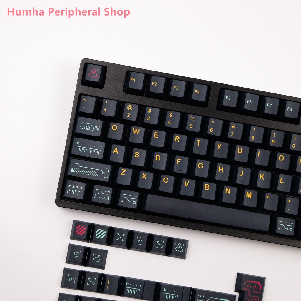 Humha Awaken keycap 140 keys PBT material Dye-Sublimation Cherry ...