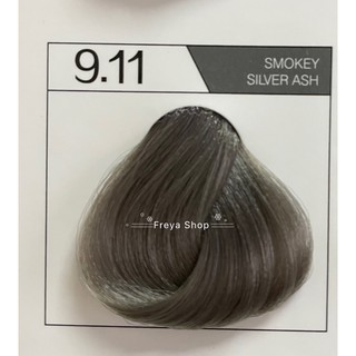 Smokey Silver Ash Permanent Hair Color oxidant bleach set ( 9.11 Bremod ...