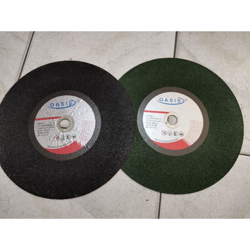 Oasis cut off disc 14'inch. color Black and green. | Shopee Philippines