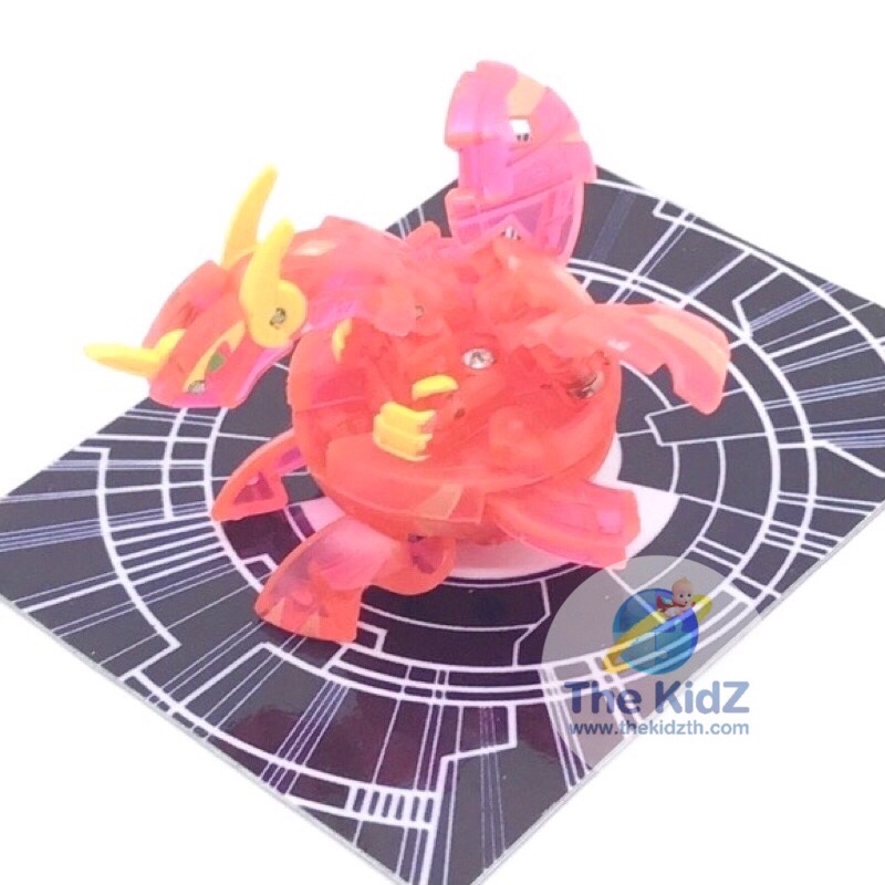 Bakugan Battle Brawlers B2 Neo Dragonoid Pyrus Translucent Pink ...