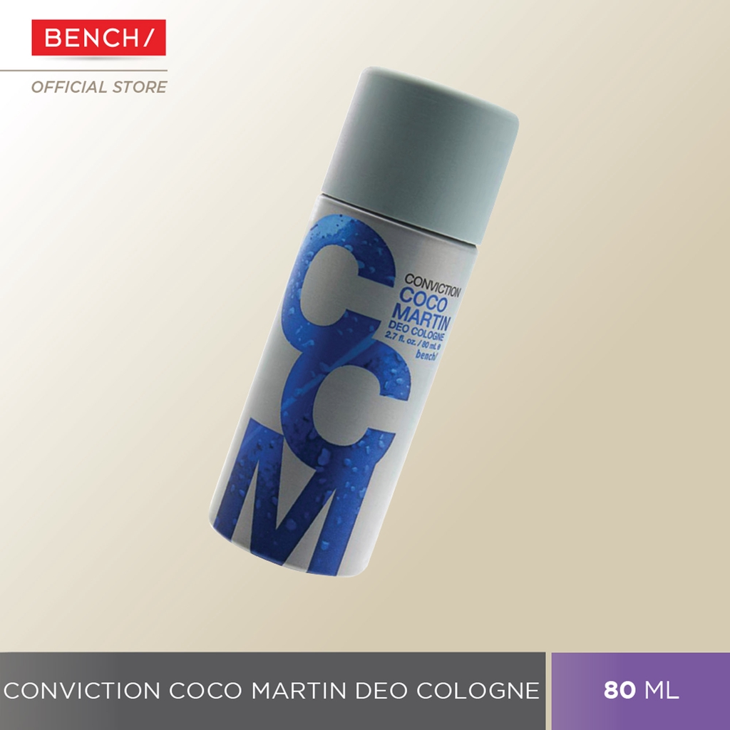 TDO0080A - BENCH/ Coco Martin Conviction Deo Cologne 80ml | Shopee Philippines