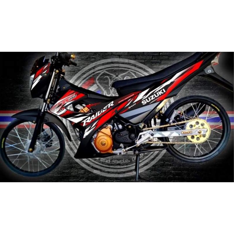 Suzuki Raider 150 Reborn Decal Sticker ((New Design)) | Shopee Philippines