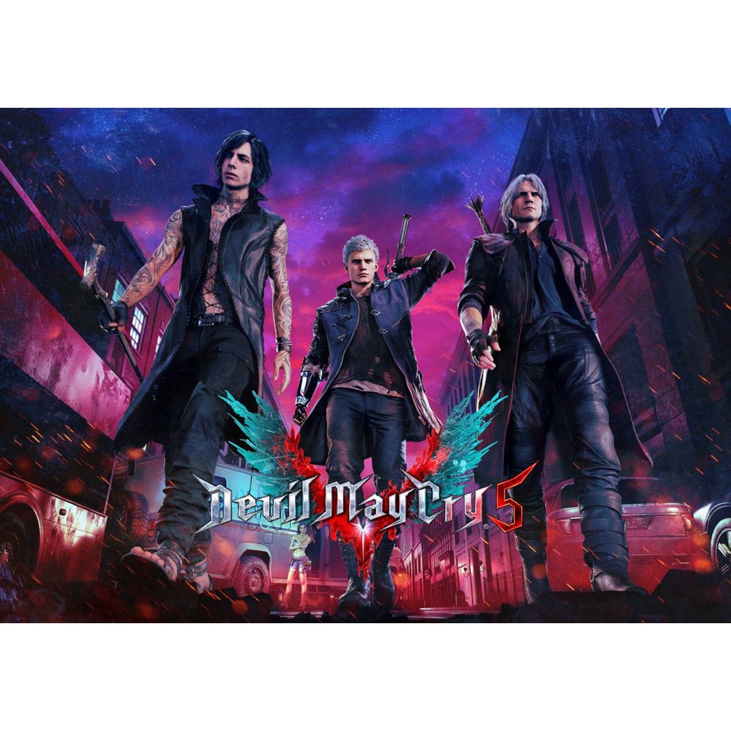 Devil May Cry 5 | PS5 Games Poster | PS2/PS3/PS4/PS5 Games Posters ...