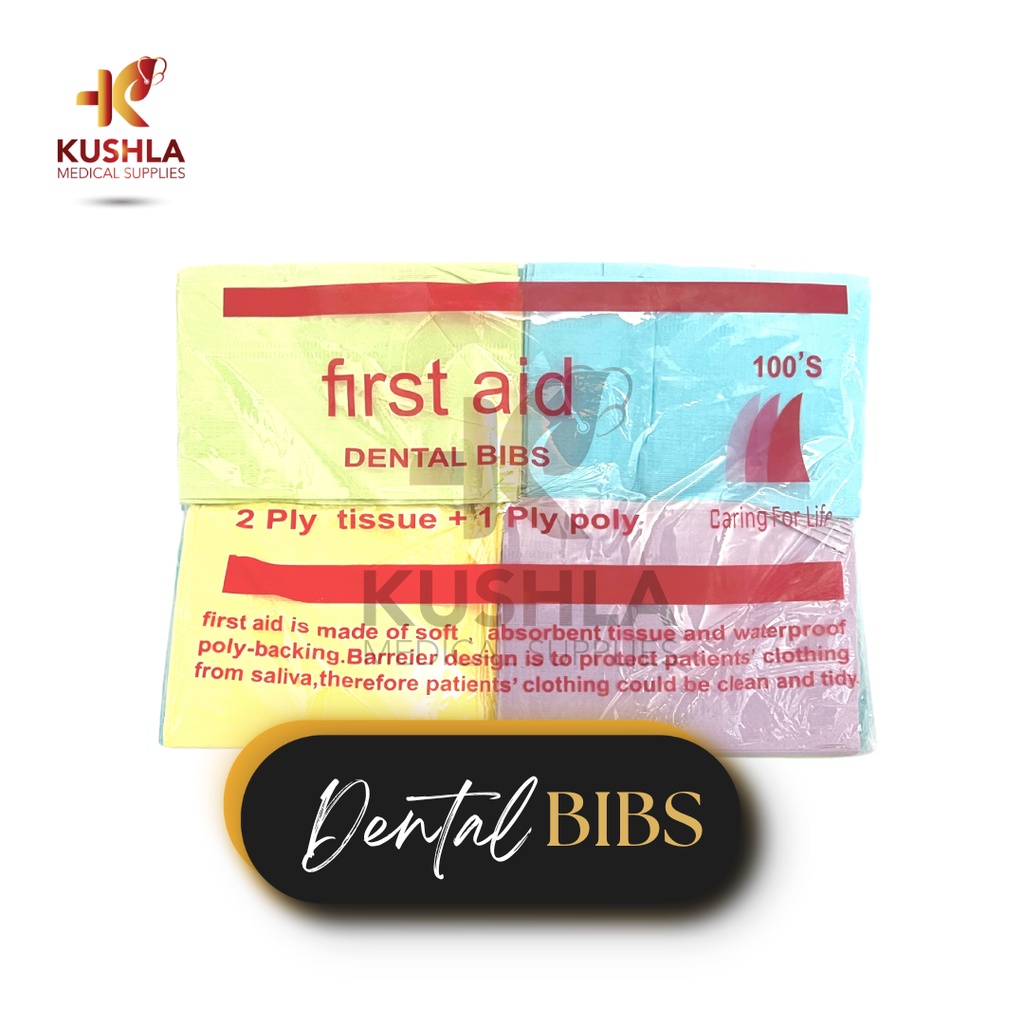 Dental Bibs \ PolyBib - Disposable (Colored) | Shopee Philippines