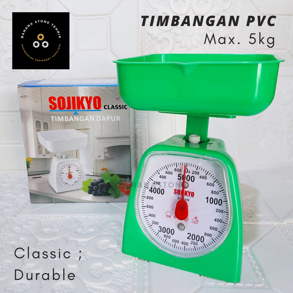 Scales Cake Scales analog PVC Kitchen Scales 5 Kg | Shopee Philippines