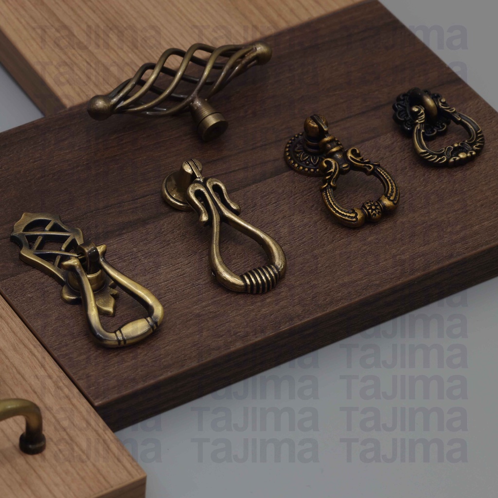 Vintage Antique Cabinet Door Draw Pull Handle | Shopee Philippines