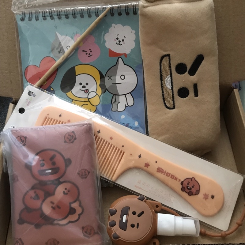 BTS BT21 Shooky Merchandise Kit | Shopee Philippines
