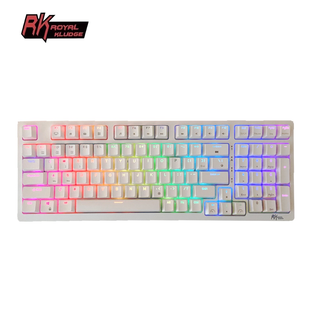 Royal Kludge RK98 Hot-swappable Wireless Mechanical Keyboard with ...