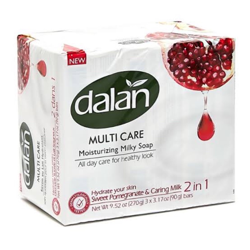 Dalan Multi Care Moisturizing Milky Soap Sweet Pomegranate & Caring ...