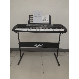 global gl-400 keyboard piano organ w/ keyboard stand | Shopee Philippines