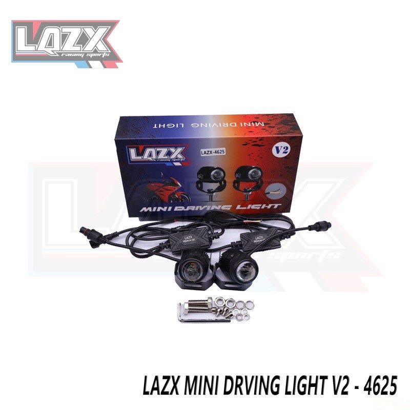 Mini driving light v2 set yellow and white combined | BeeCost