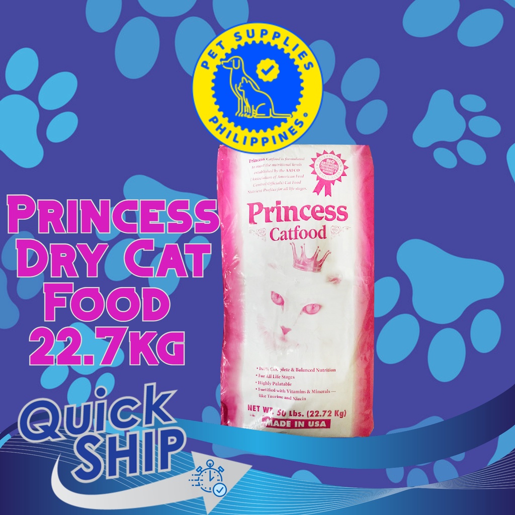 Princess Dry Cat Food ( 22.7kg ) | Shopee Philippines