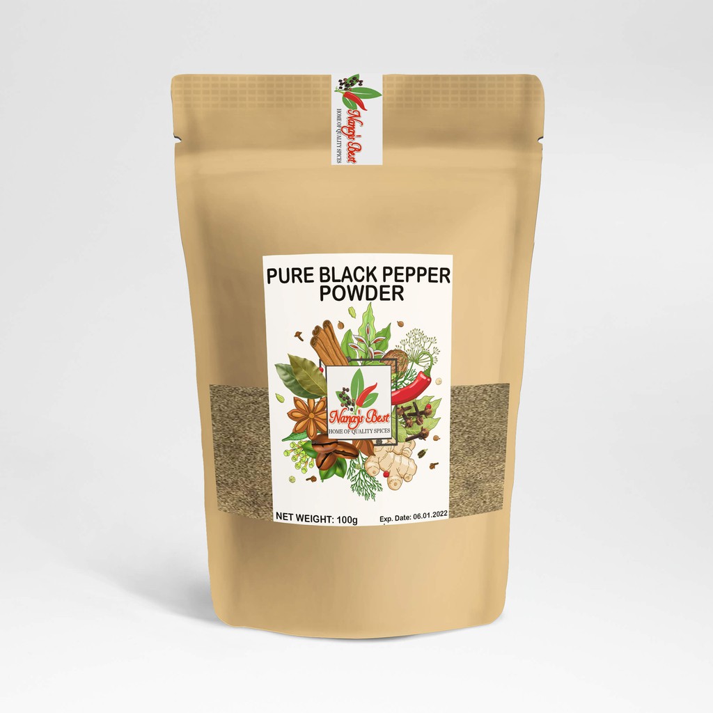 NanaysBest 100 Grams Pure Black Pepper Ground - Paminta Puro Pino ...