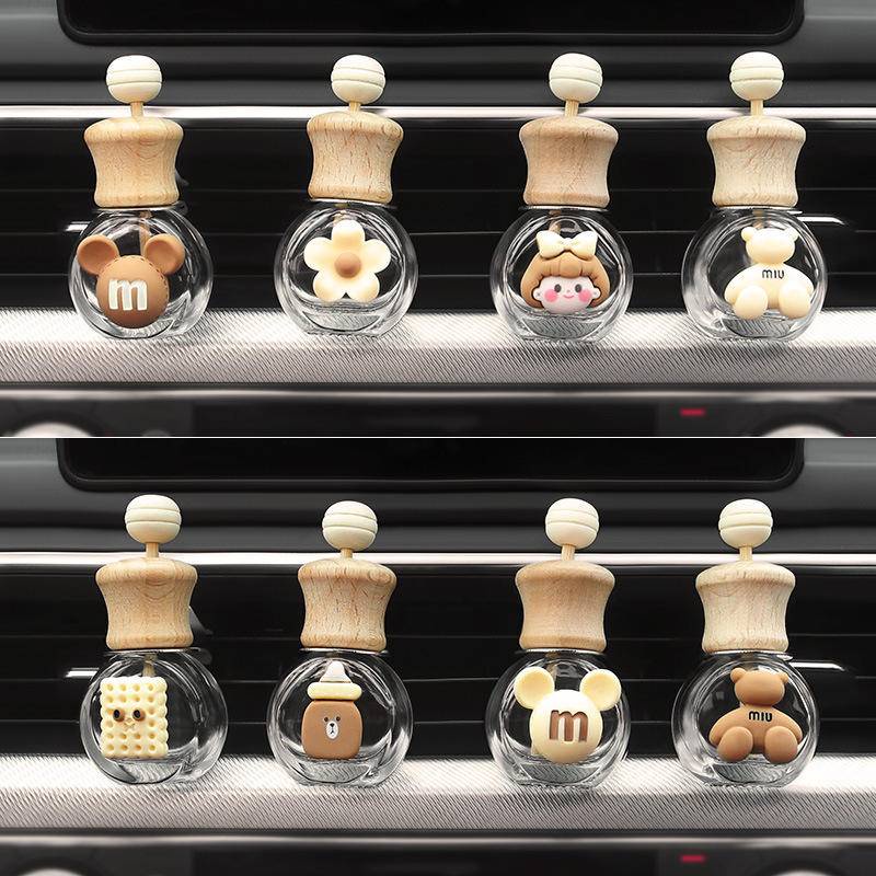 Car Aromatherapy Car Perfume Volatile Perfume Bottle Air Conditioner ...