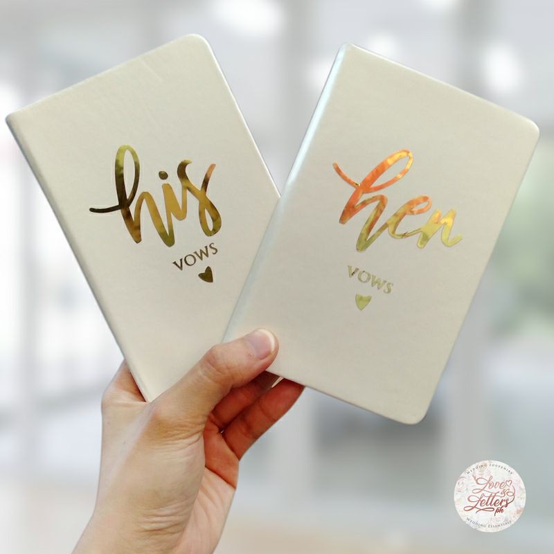 His & Her Vows Wedding Set (2pcs) | Shopee Philippines