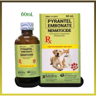 Nematocide 15mL/60mL Dewormer/Pang Purga For Dogs & Cats (With Sticker ...