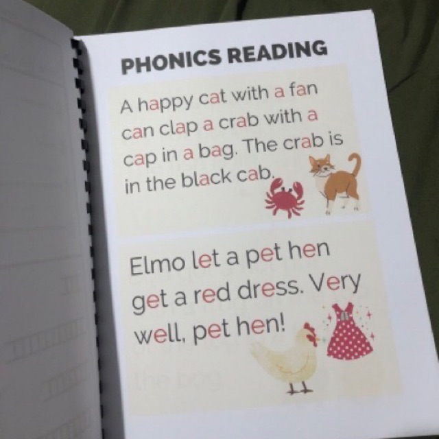 Phonics Reading (AEIOU) | Shopee Philippines