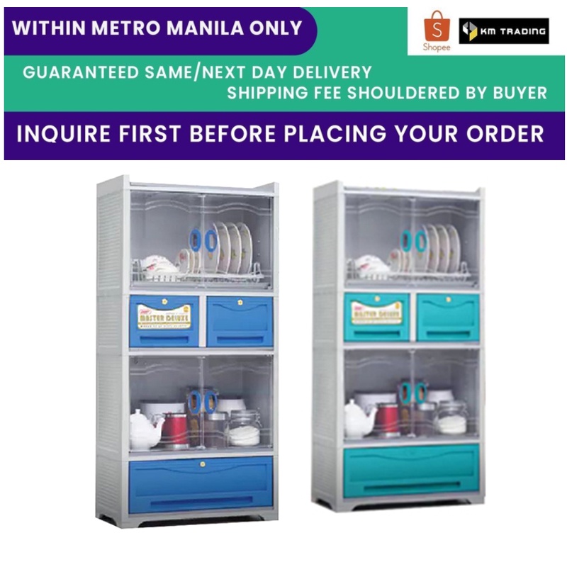 ZOOEY MINI MASTER DELUXE DISH CABINETS | Shopee Philippines