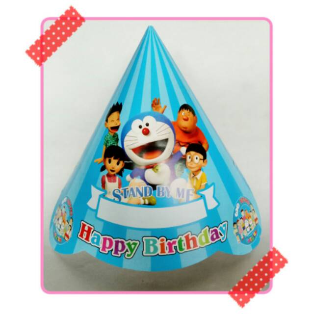 Doraemon Character Birthday Hats | Shopee Philippines