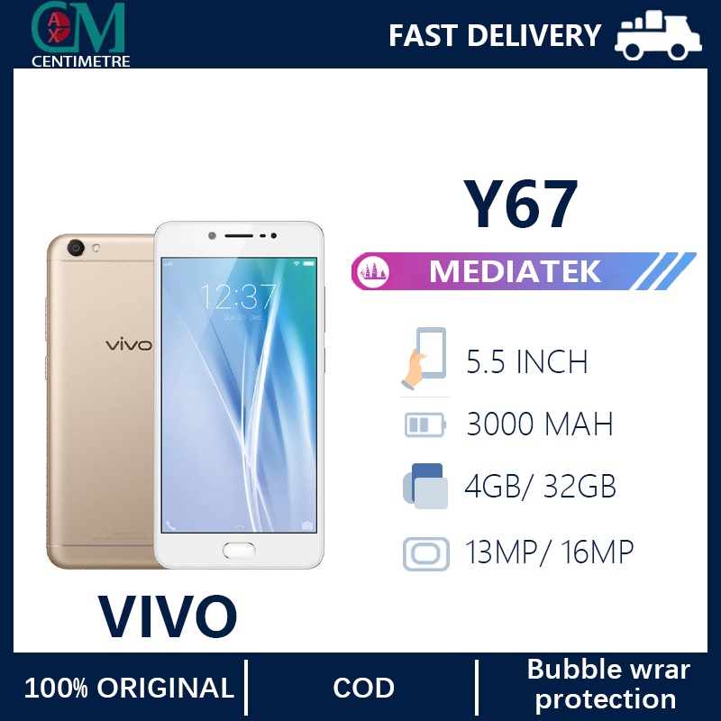 vivo Y67 /Y66 100% Original Second hand Android Global rom smart phone(90-95new) | Shopee ...