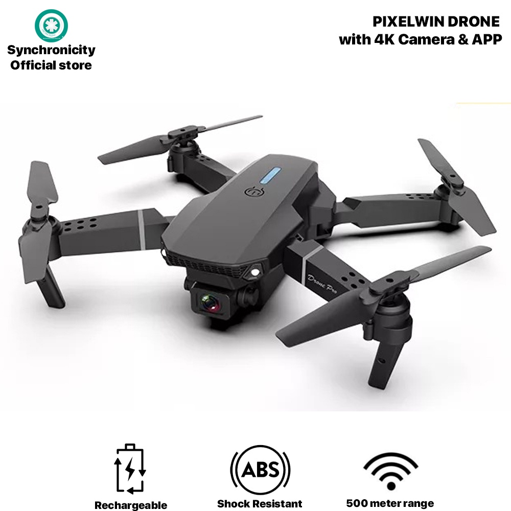 E88 Drone Beginner to Pro Hd Camera Wide Angle Wifi Fpv Live Video ...