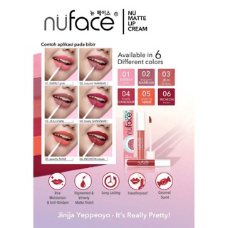 Nuface Nu Matte Lip Cream 4 gr | Shopee Philippines