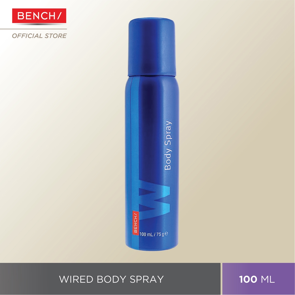 TCB6100G - BENCH/ Men's Wired Body Spray 100ml | Shopee Philippines
