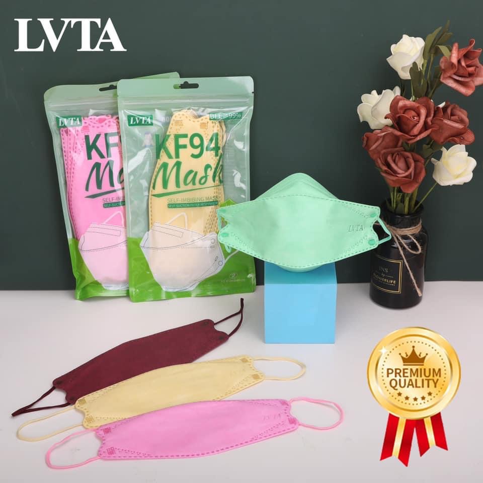 LVTA KF94 Facemask Premium Quality Pack of 10pcs Korean Style Mask ...