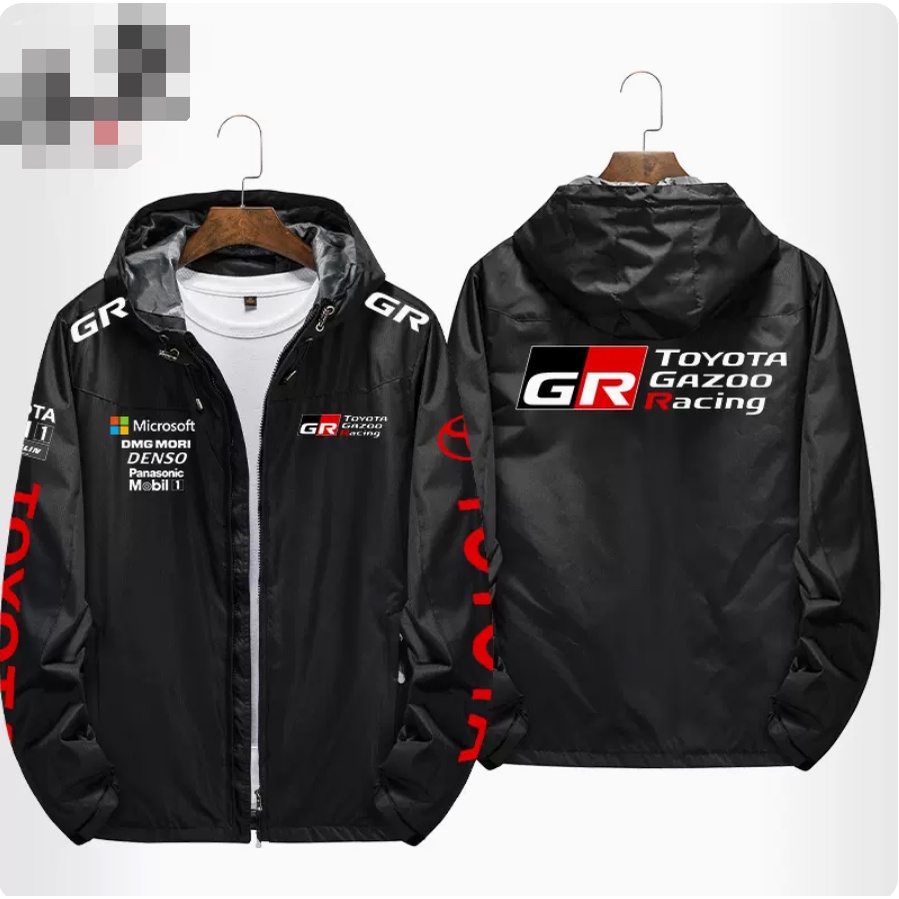 Toyota Custom GR Racing Suit Hoodie Highlander CAMRY Yaris RAV4 Crown ...