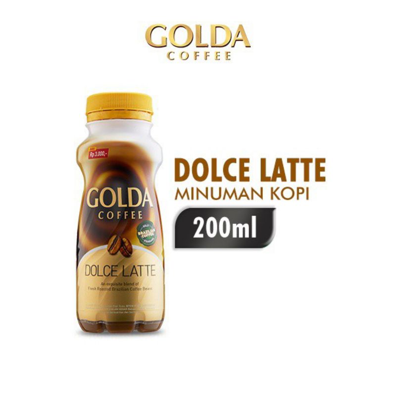 Golda Coffee DOLCE LATE 200ml | Shopee Philippines