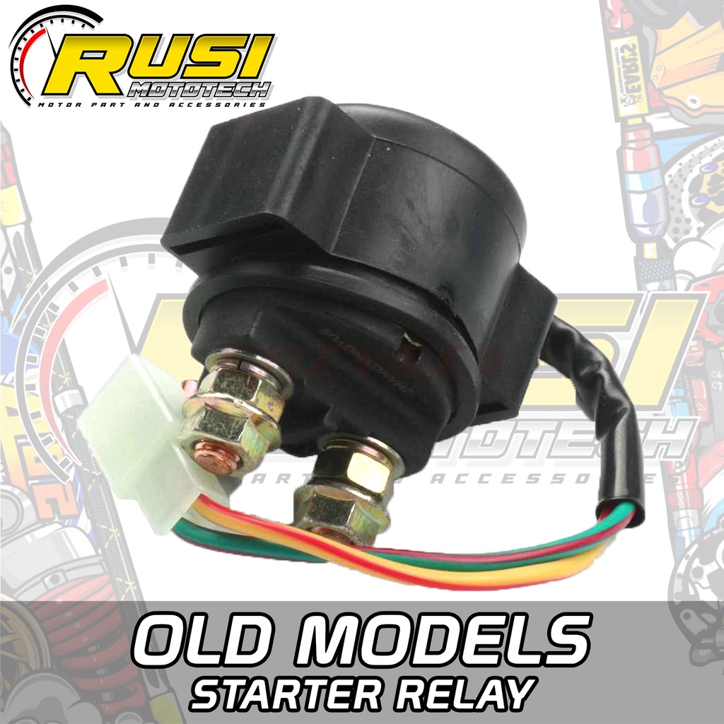 Starter Relay / Flasher Relay for RUSI Motorcycles | Shopee Philippines