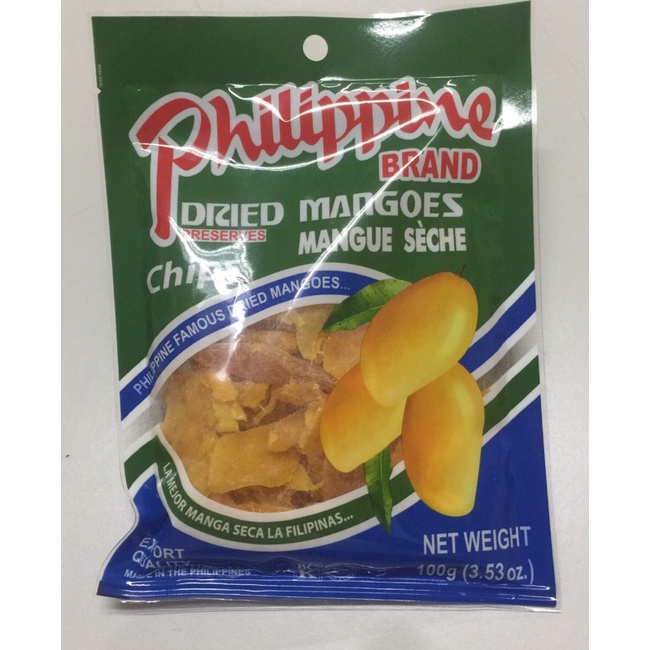 Phil Brand Dried Mango Chips 100g | Shopee Philippines