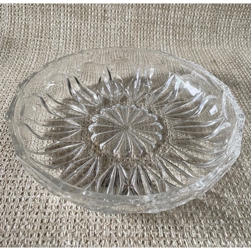 Reims France Beautiful Crystal Cut Glass Bowl French Collectible ...
