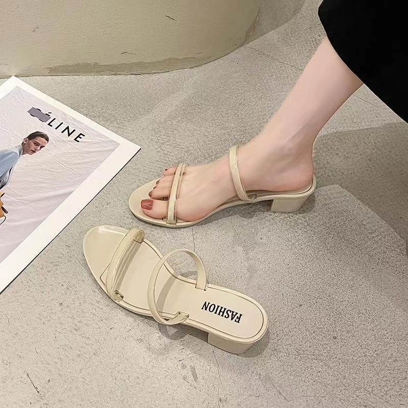 AH New two strap Platform sandals heels for women | Shopee Philippines